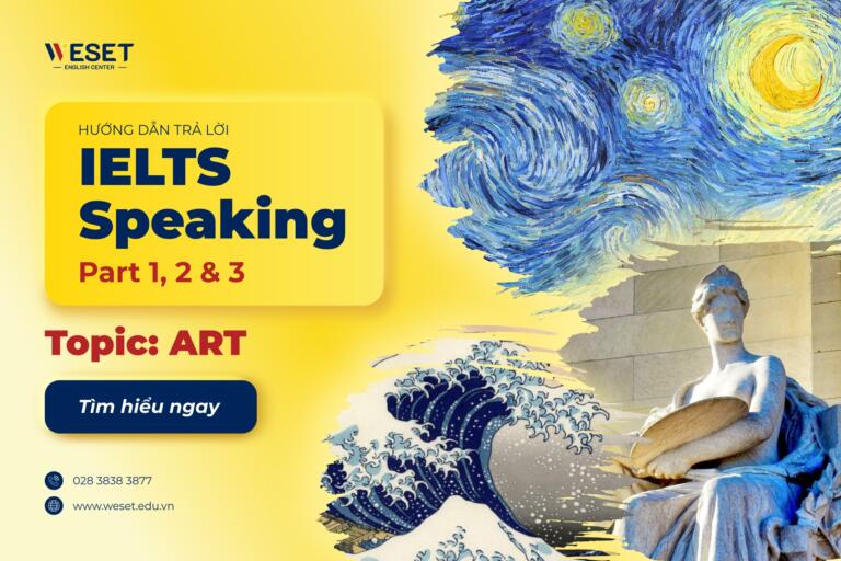 IELTS Speaking Art – Part 1, 2 & 3 Sample | WESET